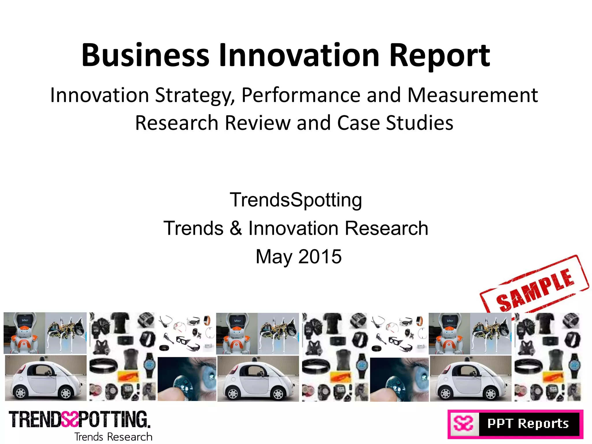 Business Innovation Report by TrendsSpotting: Innovation Strategy ...