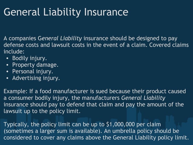 Business Insurance Overview | PPT