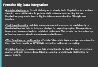 Business Intelligence and Big Data Analytics with Pentaho | PPSX