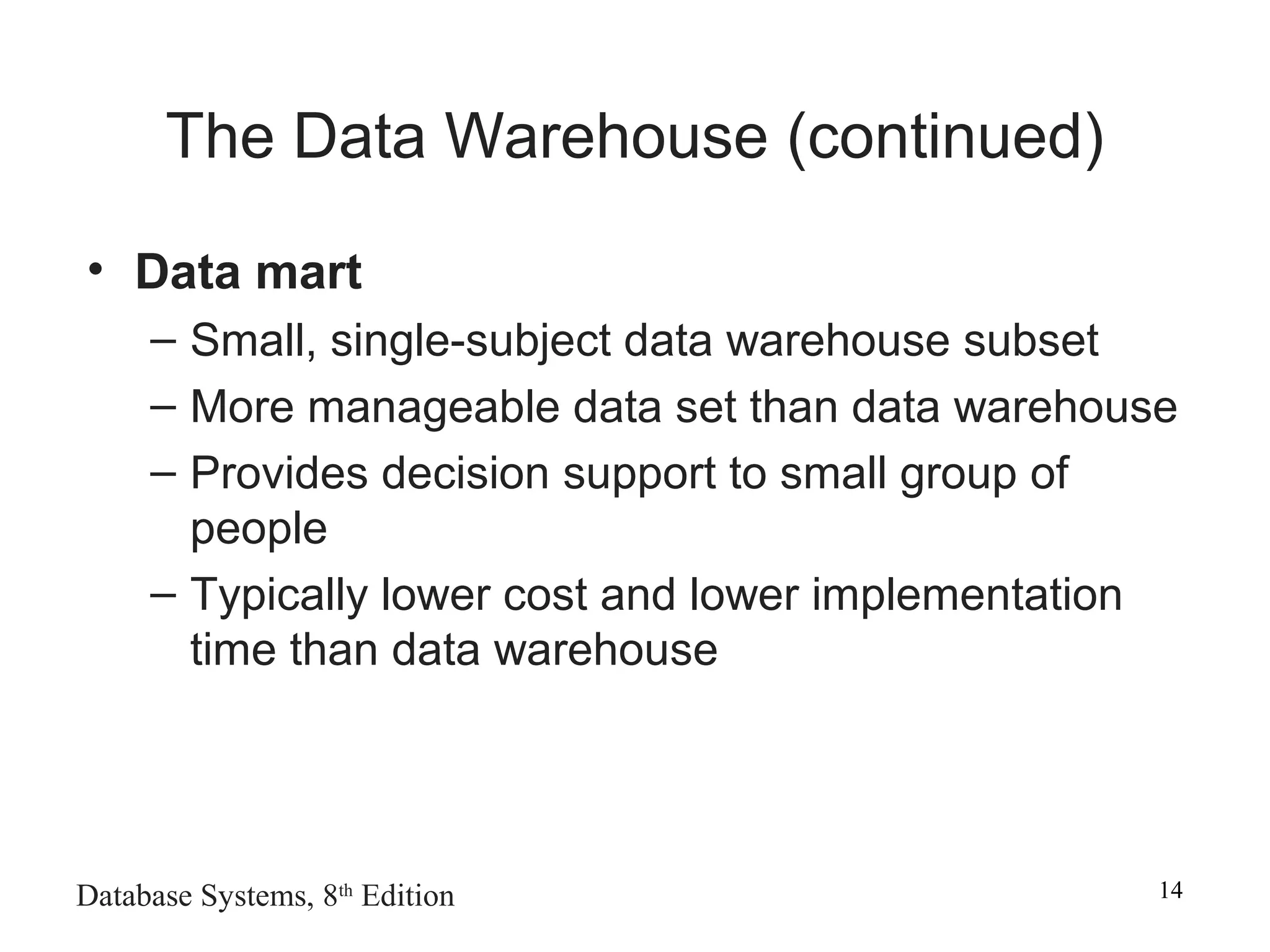 Business intelligence and data warehouses | PPT