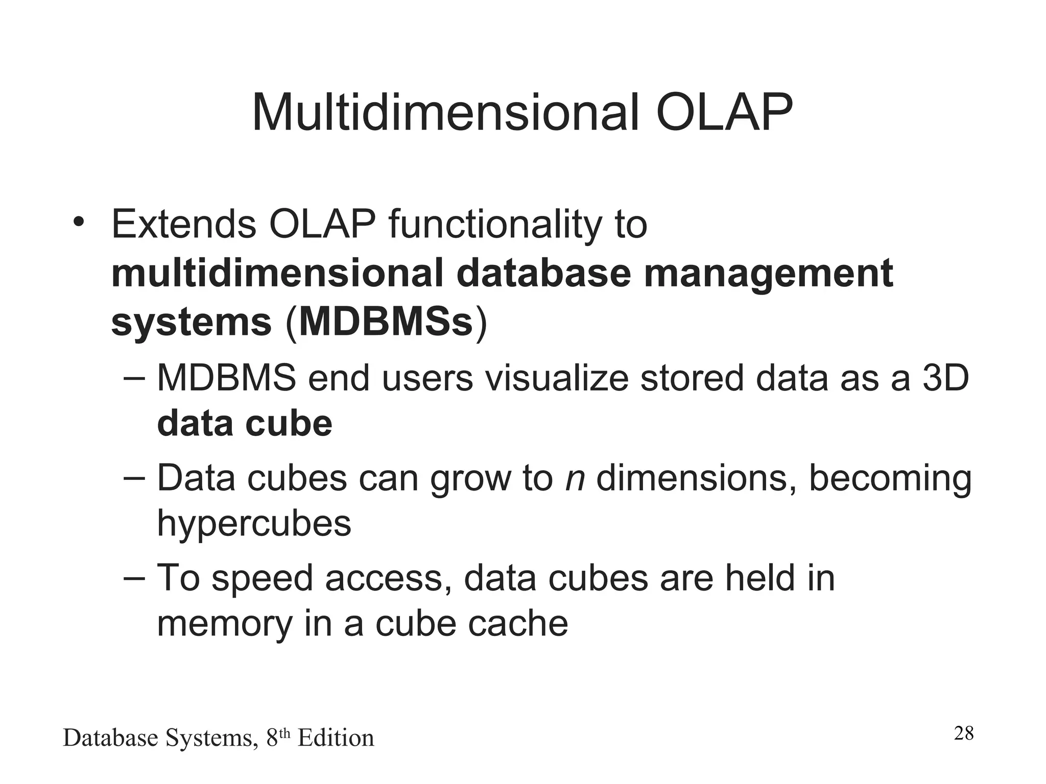 Business intelligence and data warehouses | PPT