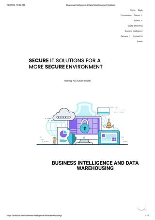 BUSINESS INTELLIGENCE AND DATA WAREHOUSING | PDF | Databases | Computer ...