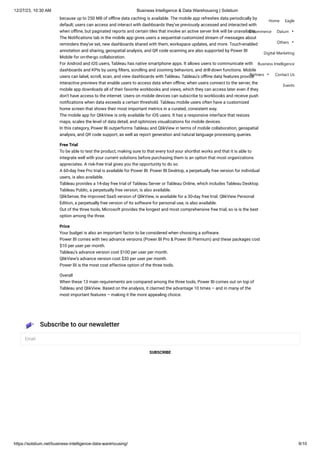 Business Intelligence And Data Warehousing Pdf Databases Computer