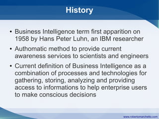 Business Intelligence Open Source | PDF | Databases | Computer Software and Applications