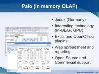 Business Intelligence Open Source | PDF | Databases | Computer Software and Applications