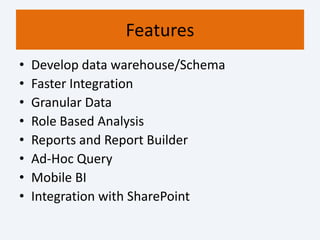 Business intelligence - Microsoft Technologies | PPTX