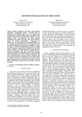 Business intelligence in_the_cloud | PDF