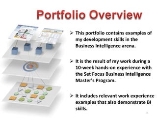 Business Intelligence Portfolio | PPT