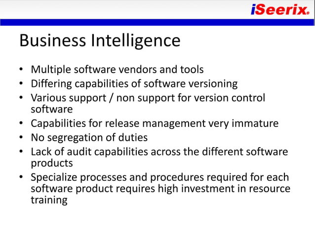 Business Intelligence Release Management Best Practices | PDF | Operating Systems | Computer ...