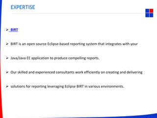 Business intelligence & reporting | PPTX | IT and Internet Support | Internet