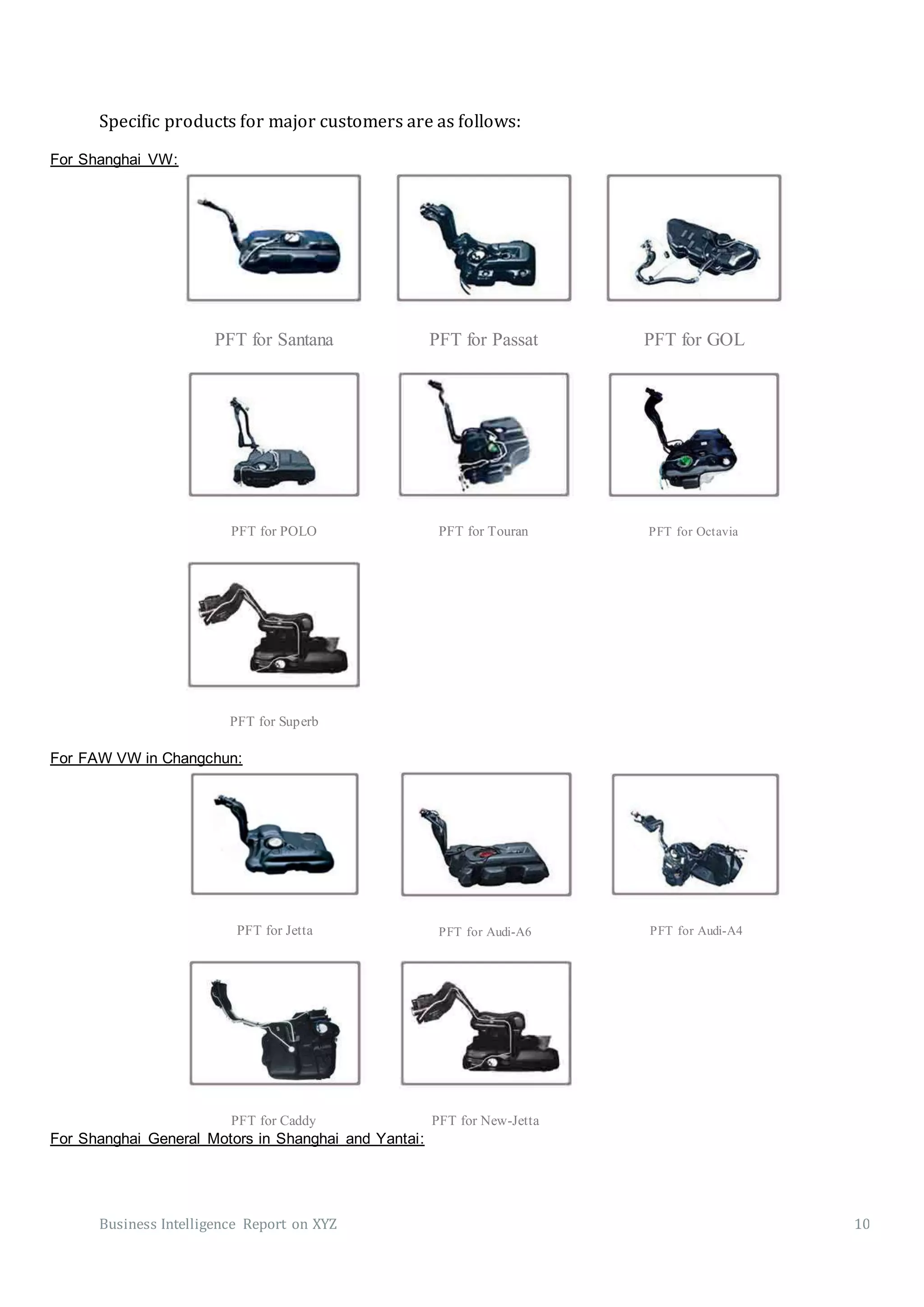 Business intelligence report sample 011312 | PDF