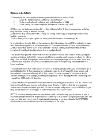 Business intelligence report sample 011312 | PDF