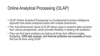 Business intelligence techniques U2.pptx