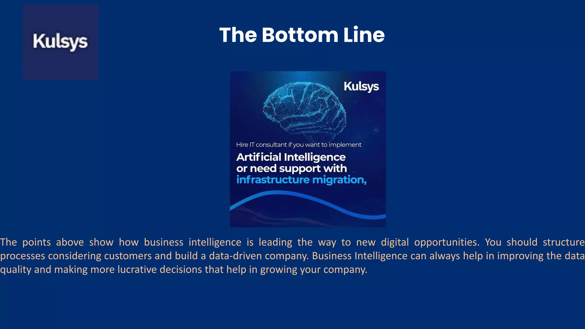 Business Intelligence Visualization | PPTX