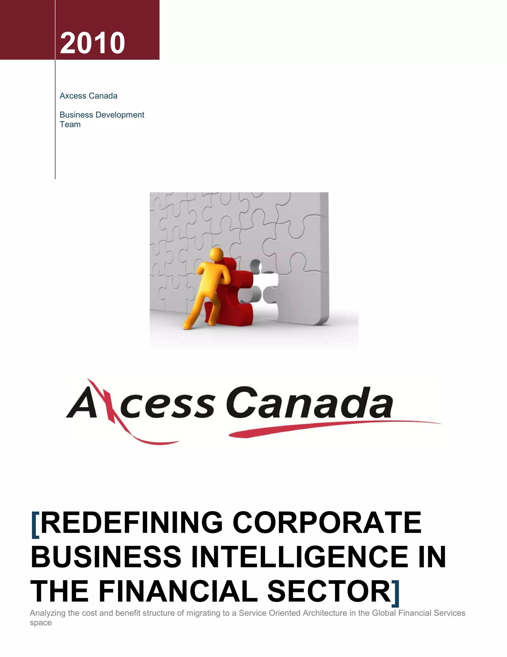 Business Intelligence White Paper | PDF