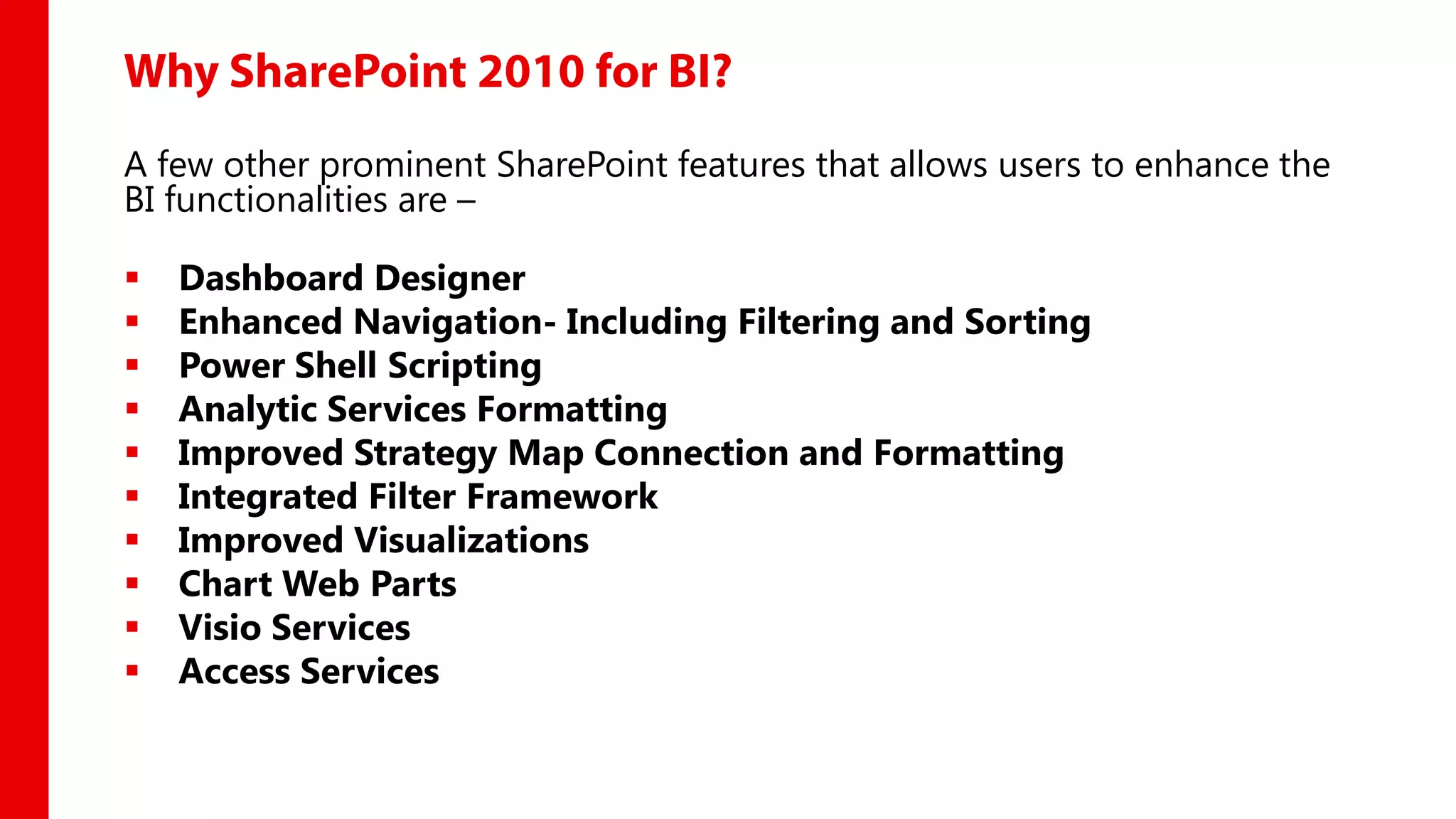 Business Intelligence, Portals, Dashboards and Operational Matrix with ...