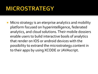 Business intelligence | PPT