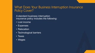 Business Interruption Insurance | PPTX