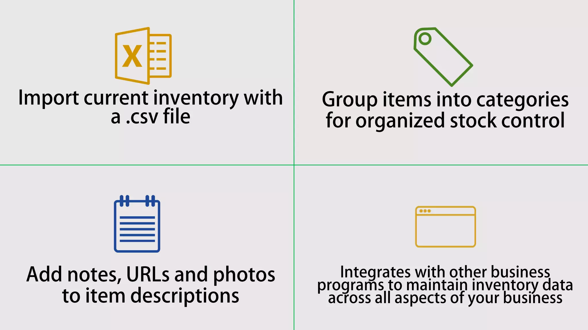 Inventory management and stock control software | Inventoria | PPT
