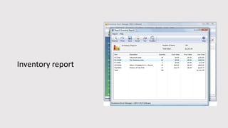 Inventory management and stock control software | Inventoria | PPT