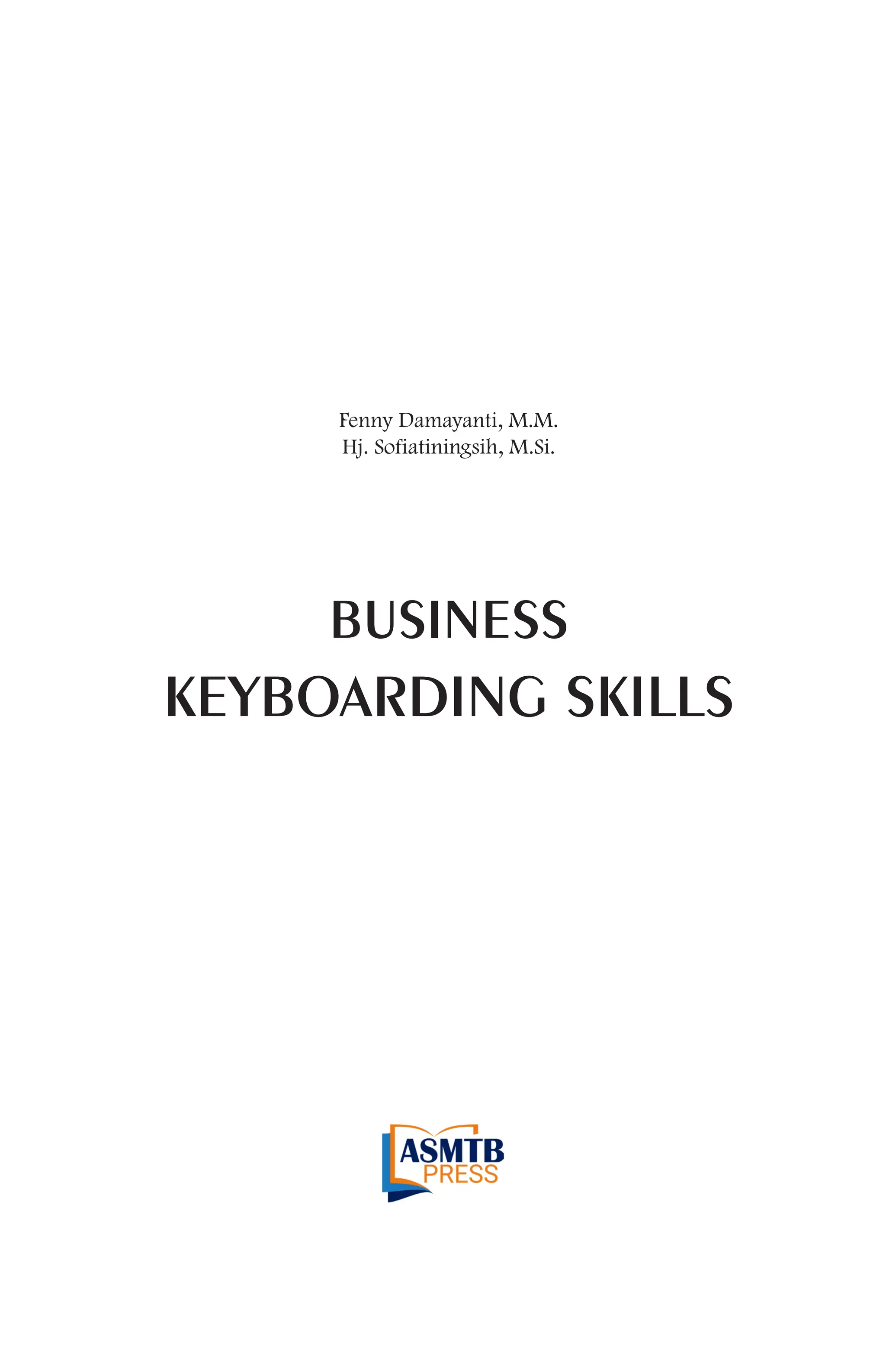 BUSINESS KEYBOARDING SKILLS | PDF