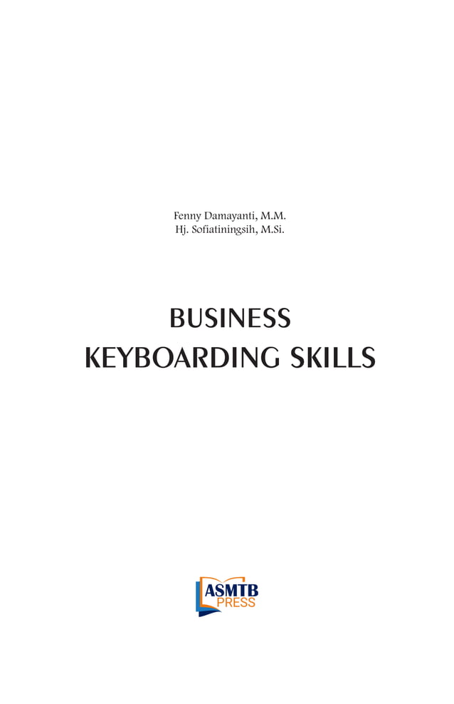 BUSINESS KEYBOARDING SKILLS | PDF
