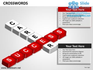 Business keywords on cubes building blocks stacked scrabble crosswords ...