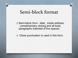 Business latter | PPTX