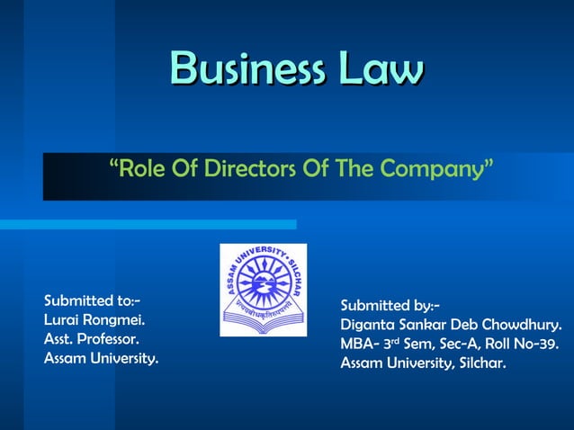 Business law.... | PPT
