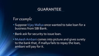 Business law Surety and Co surety | PPTX