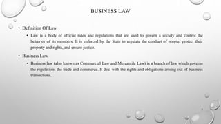 Business Law - Revised Slides - Full Syllabus.pptx
