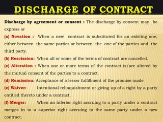Performance of Contract | PDF