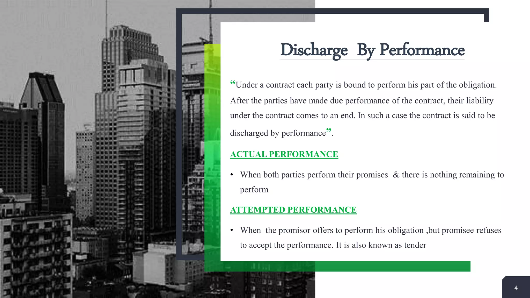 Discharge of contract | PPTX