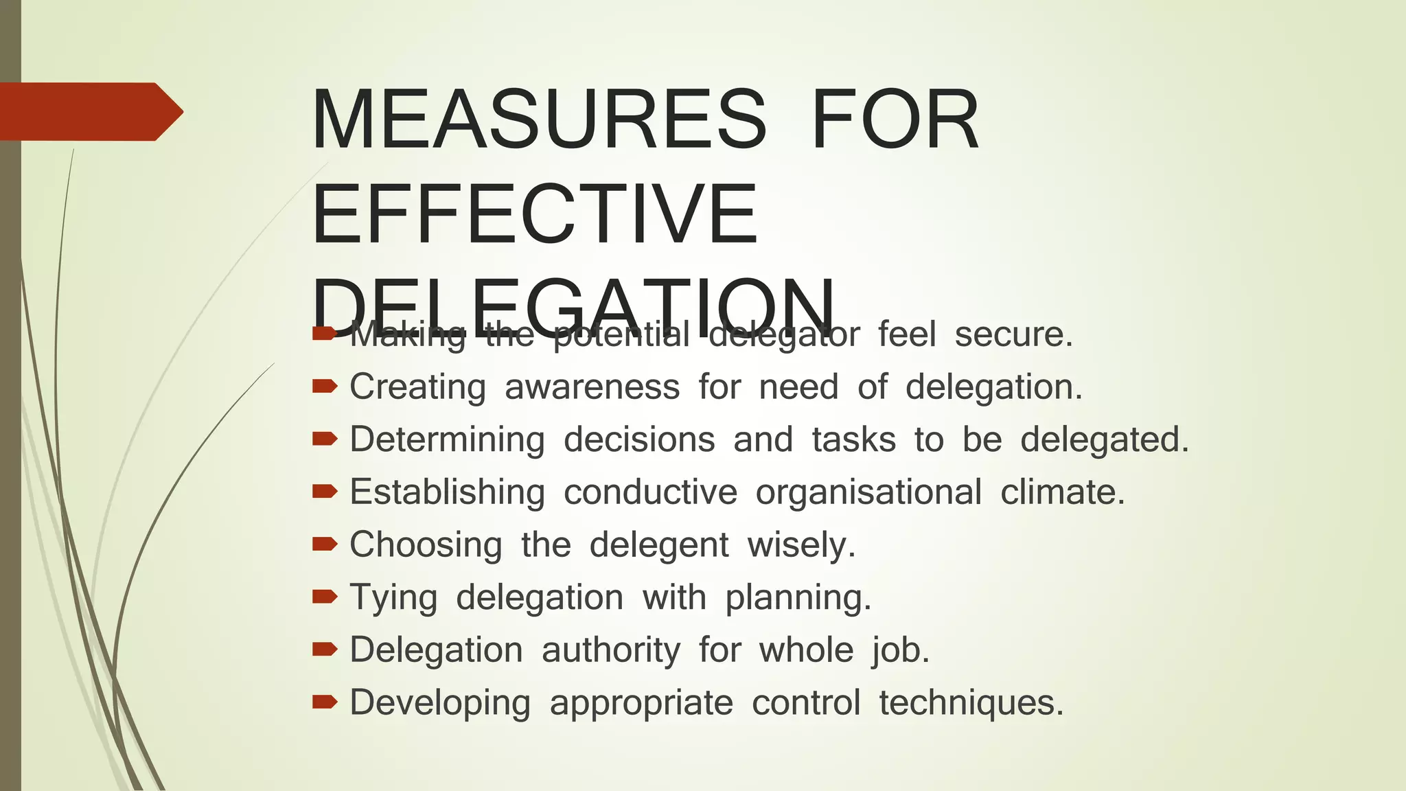 Delegation of authority | PPTX | Law