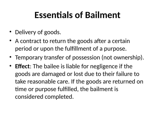 Business law - Special Contracts - An Overview | PPTX