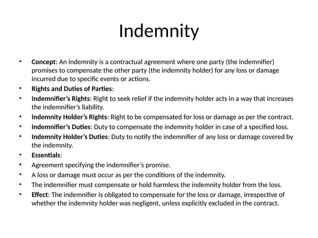 Business law - Special Contracts - An Overview | PPTX