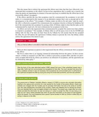 LAWS1100 Nickolas James Business law 4_e_----_(chapter_7_contract_law ...