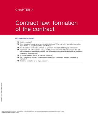 Contract Formation | PDF