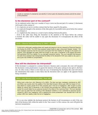 LAWS1100 Nickolas James Business law 4_e_----_(chapter_8_contract_law ...