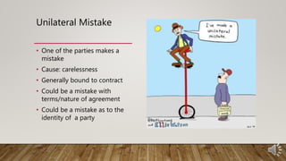 Business law c8 genuine assent | PPTX | Law