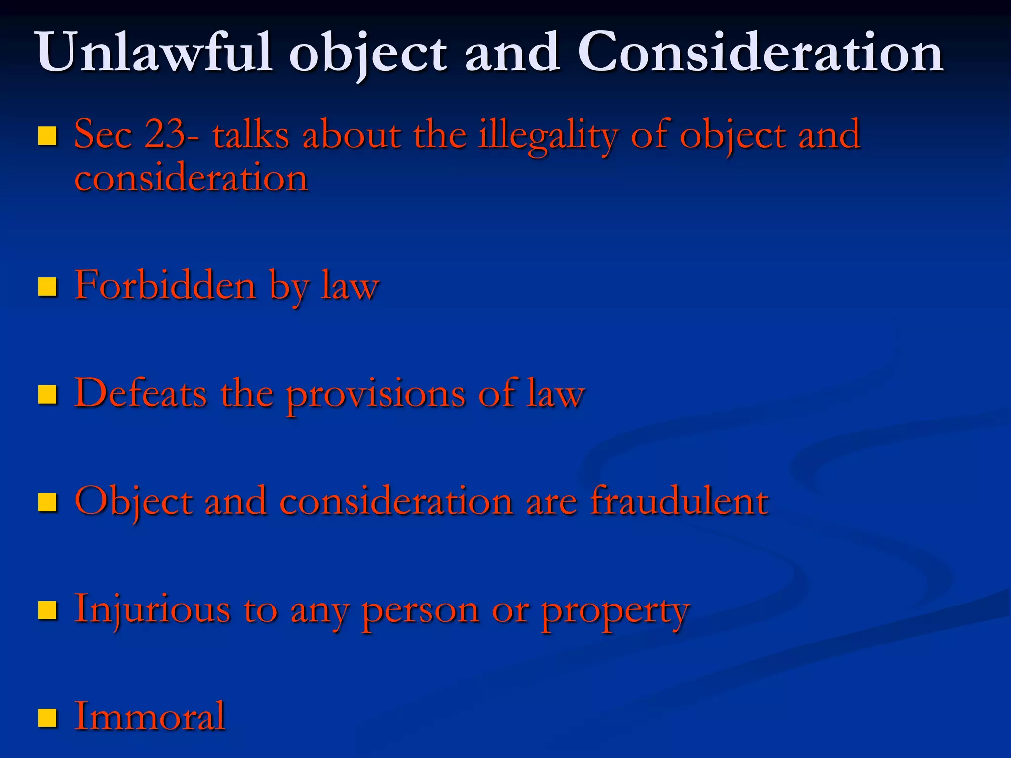 Business law competency of parties , consideration and object | PPT