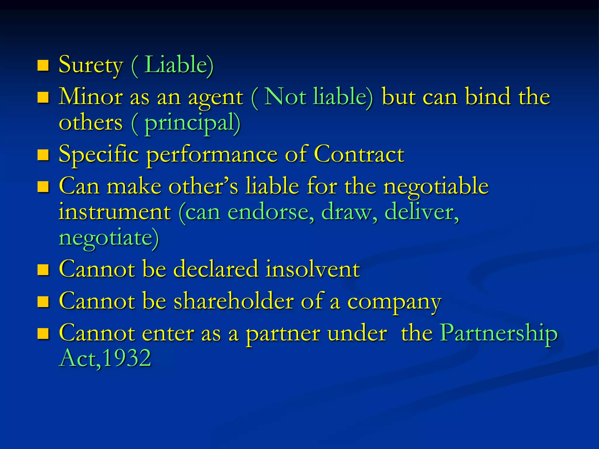 Business law competency of parties , consideration and object | PPT