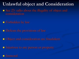 Business law competency of parties , consideration and object | PPT