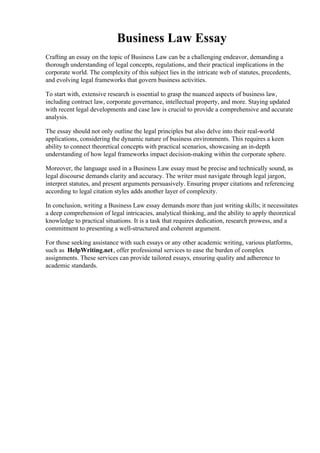 Business Law Essay.pdf