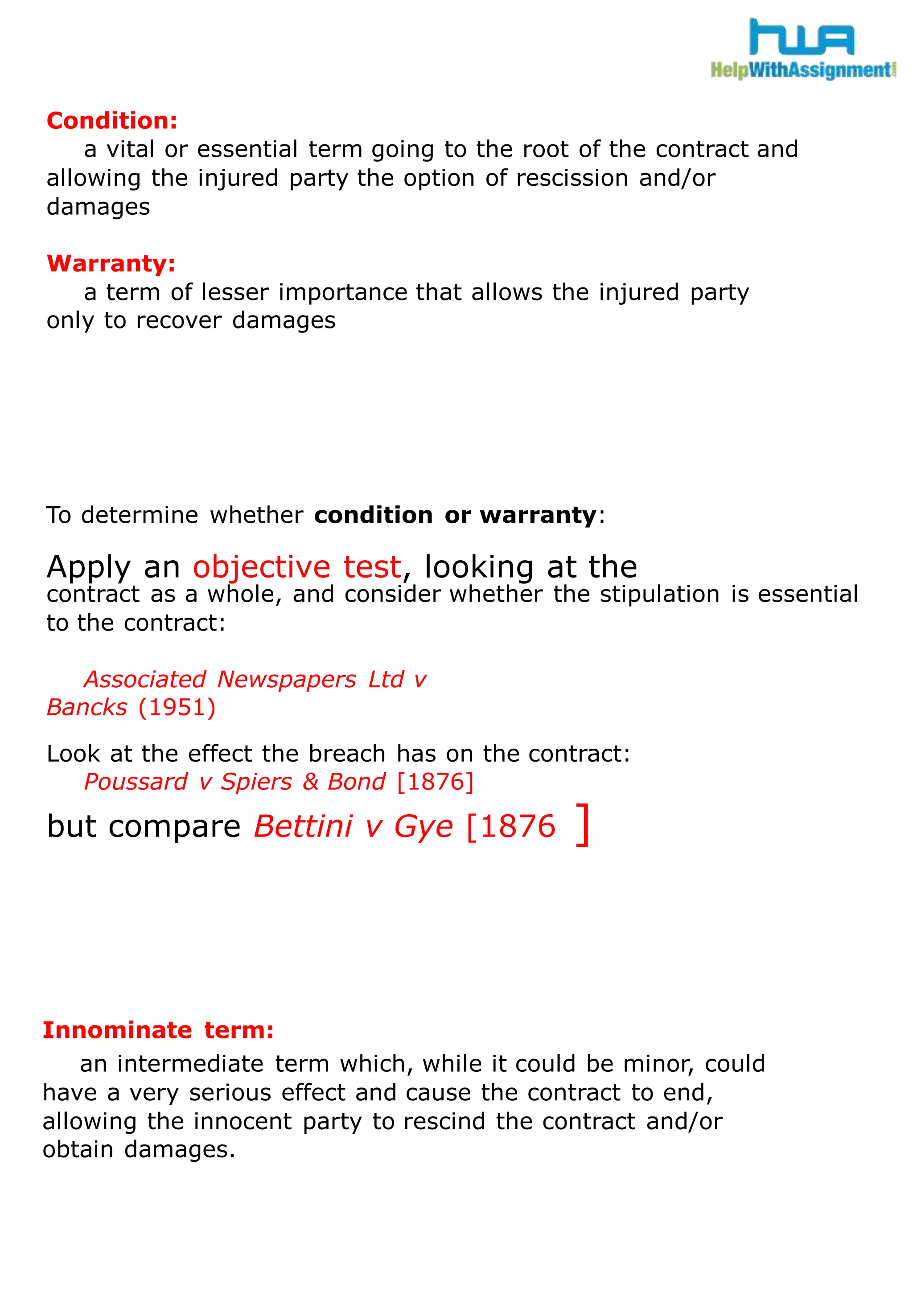 Constructing the Contract | PPTX