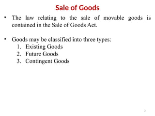 The Law relating to sale of goods_Business law Lecture Sheet 4.pptx