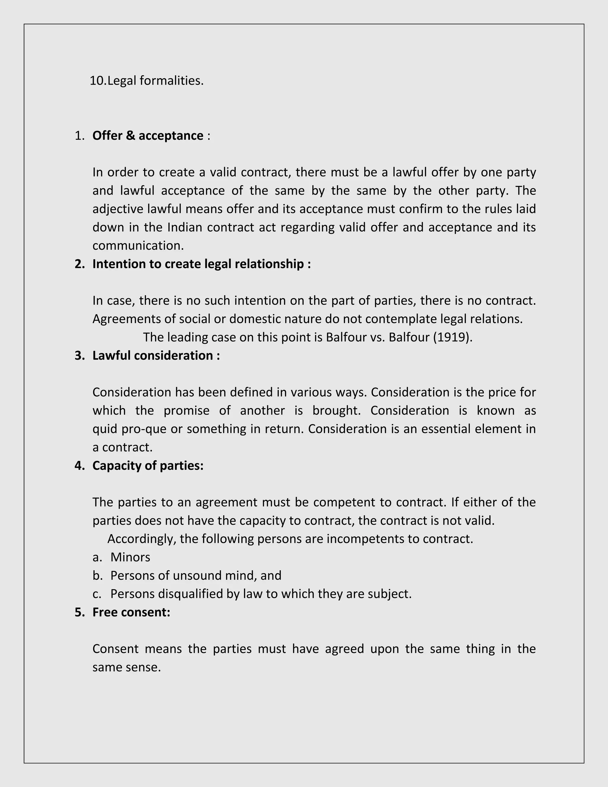 Business law notes of module 1 (sem 2) | DOCX