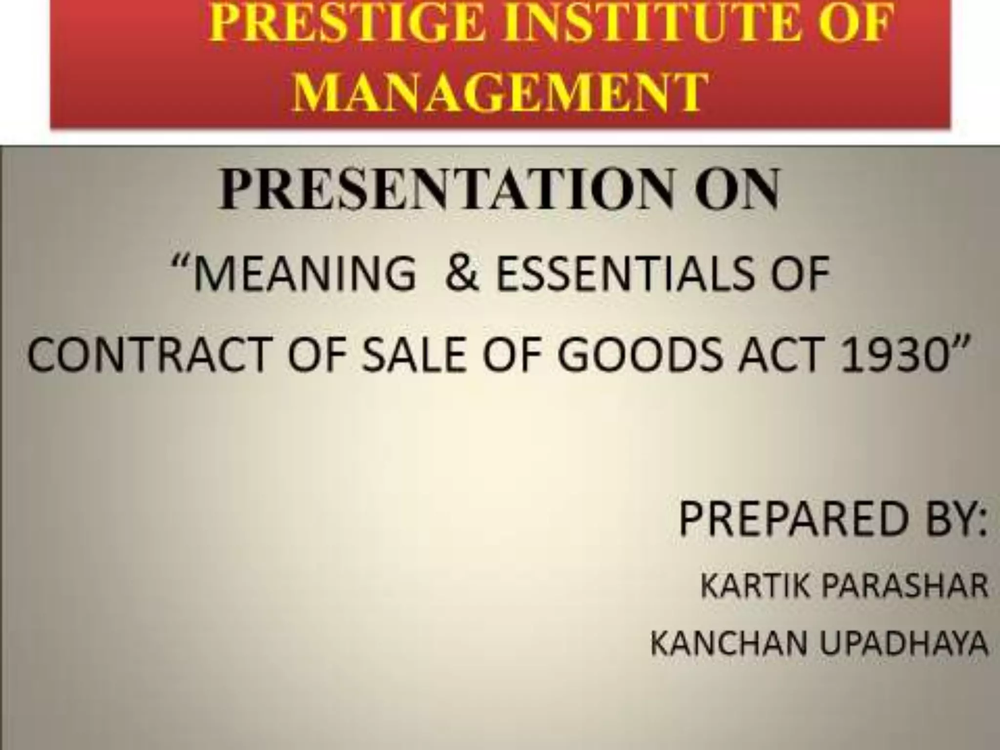 Business Law PPT | PPTX