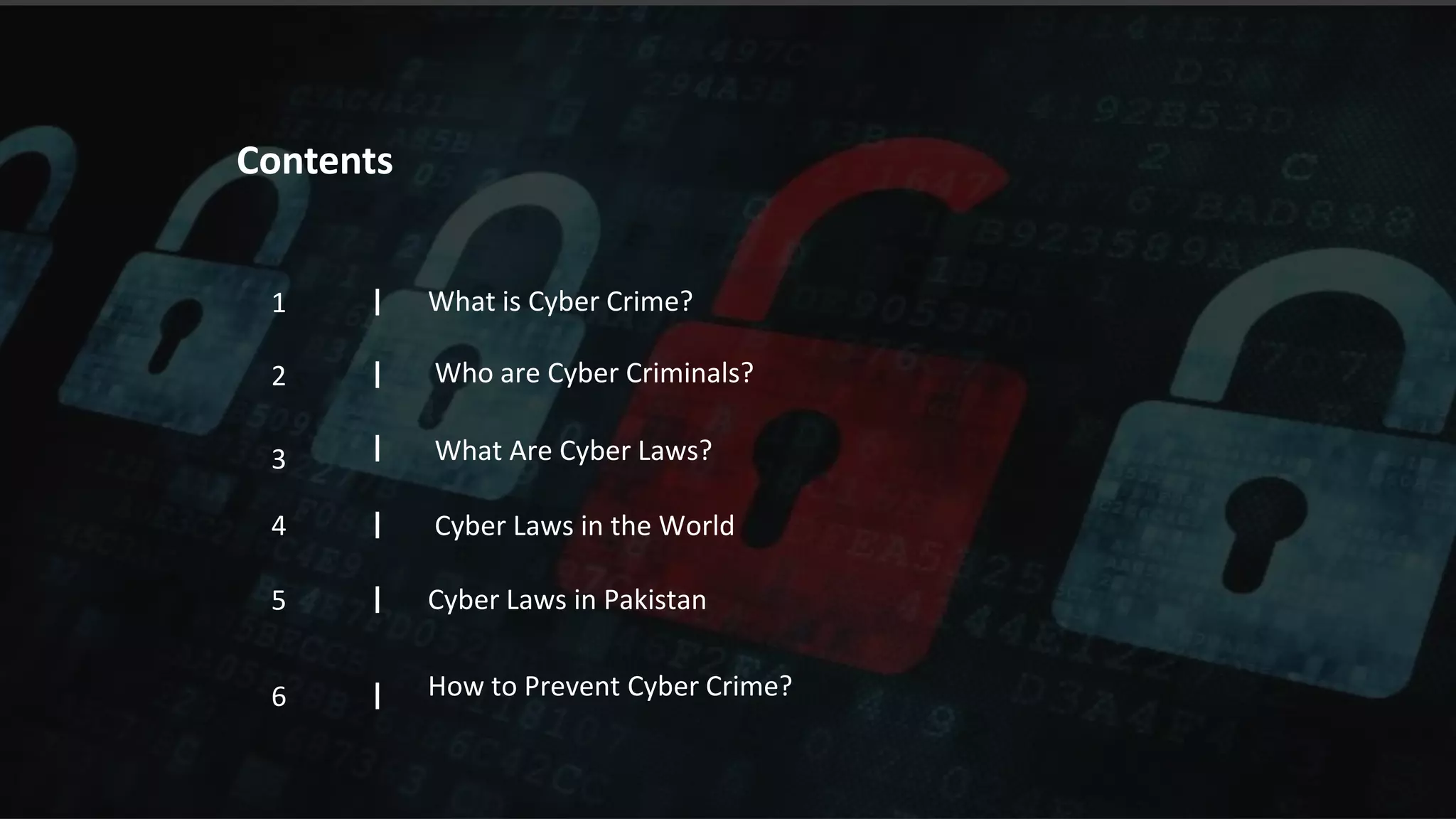 Cyber Crime and laws in Pakistan | PPTX