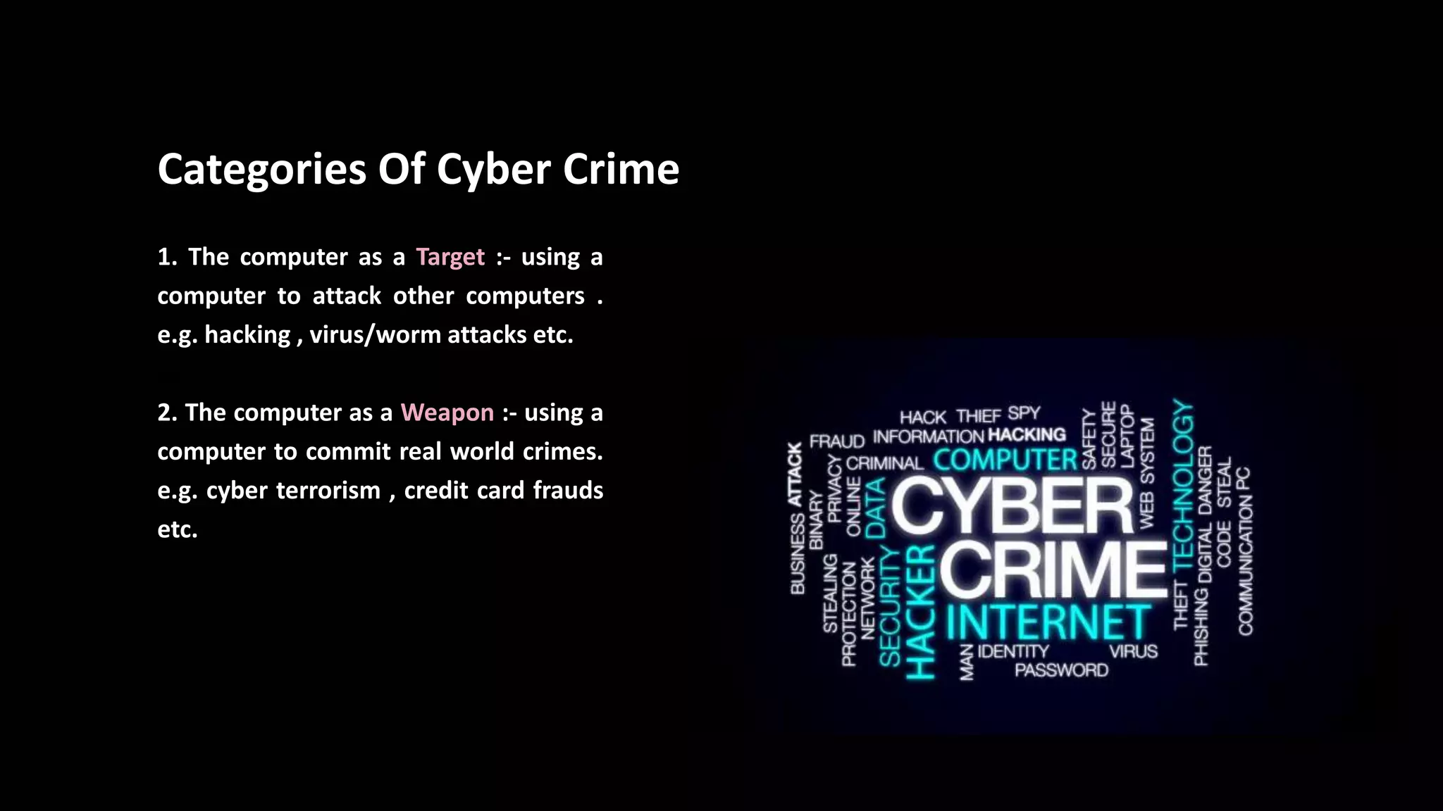Cyber Crime and laws in Pakistan | PPTX